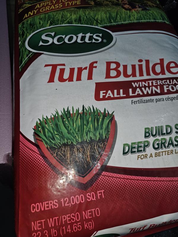 Scotts 13.35 lb. 5,000 sq. ft. Turf Builder SummerGuard Lawn Food with ...