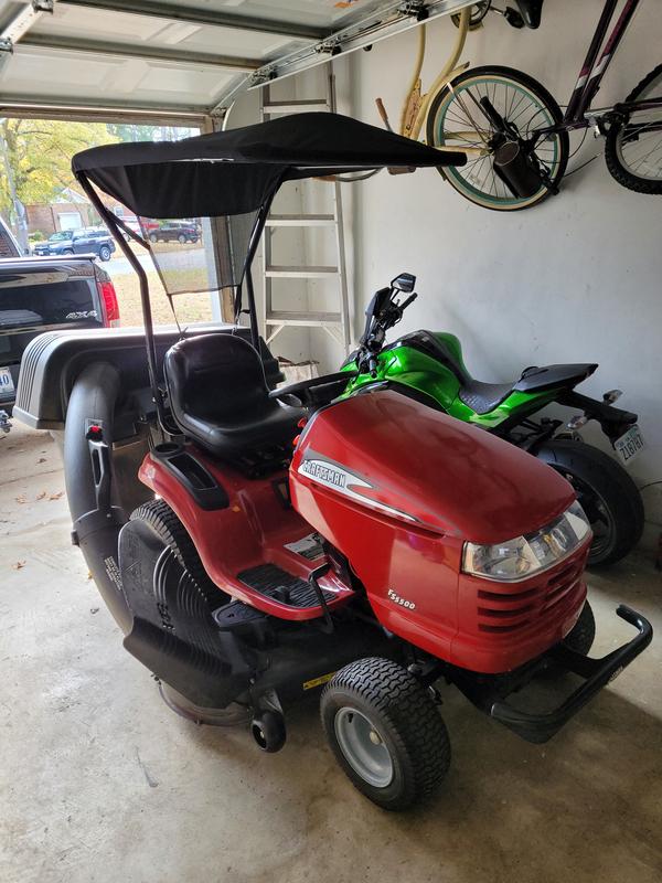 Lawn Tractor Bagger Attachment Support Bracket 532198128 parts | Sears ...