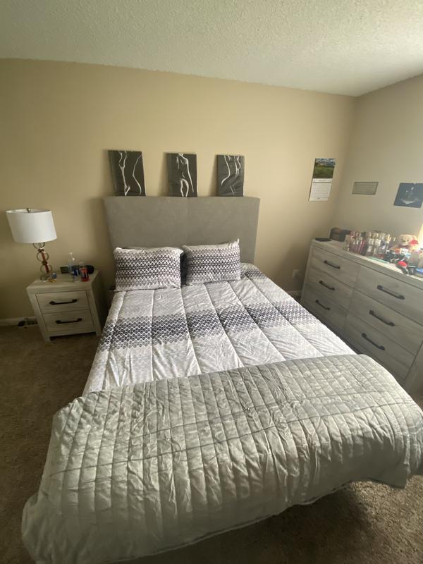 Tailored Panel Upholstered Headboard | Sleep Number