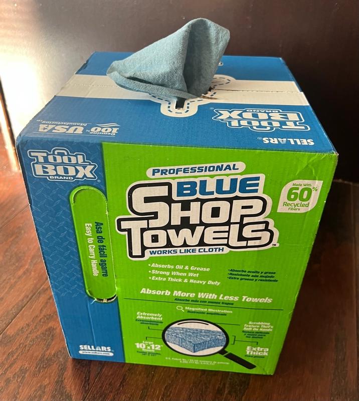 TOOLBOX Blue Shop Towels Big Grip Refill, 200 ct. at Tractor Supply Co.