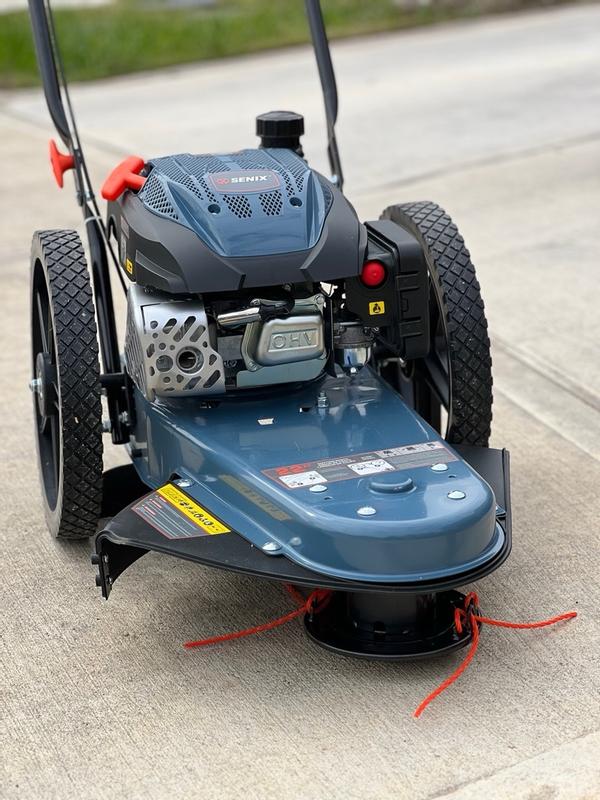 SENIX 22 In. 160cc Gas High Wheel Trimmer in the String Trimmers ...
