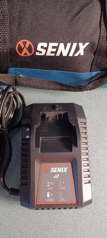 SENIX X2 20-volt 1/4-in Brushless Cordless Impact Driver (1-Battery ...