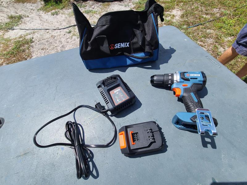 SENIX X2 20-volt 1/2-in Keyless Brushless Cordless Drill (1-Battery ...