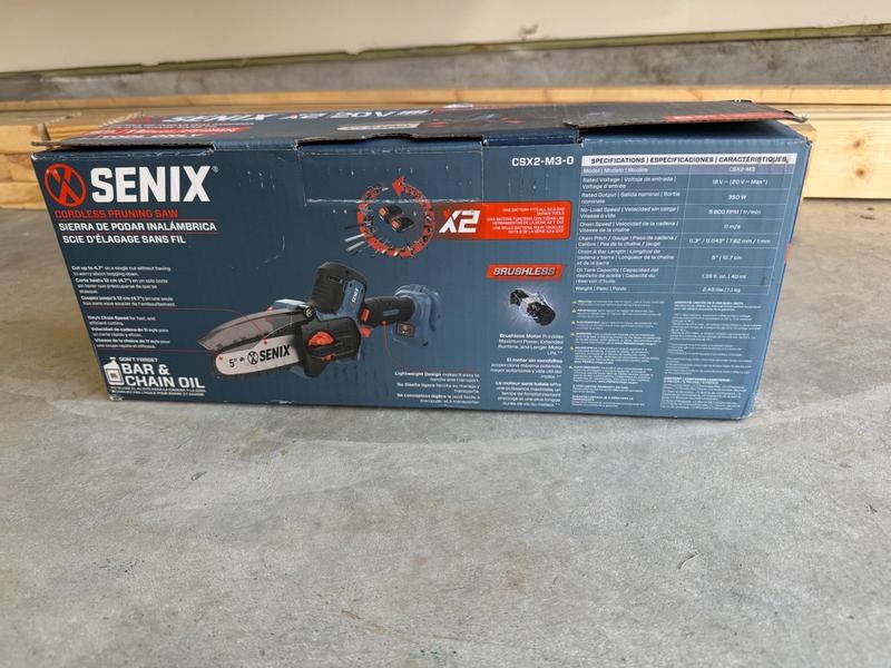 SENIX 20-V Lithium-ion Battery CSX2-M3-0 at Lowes.com