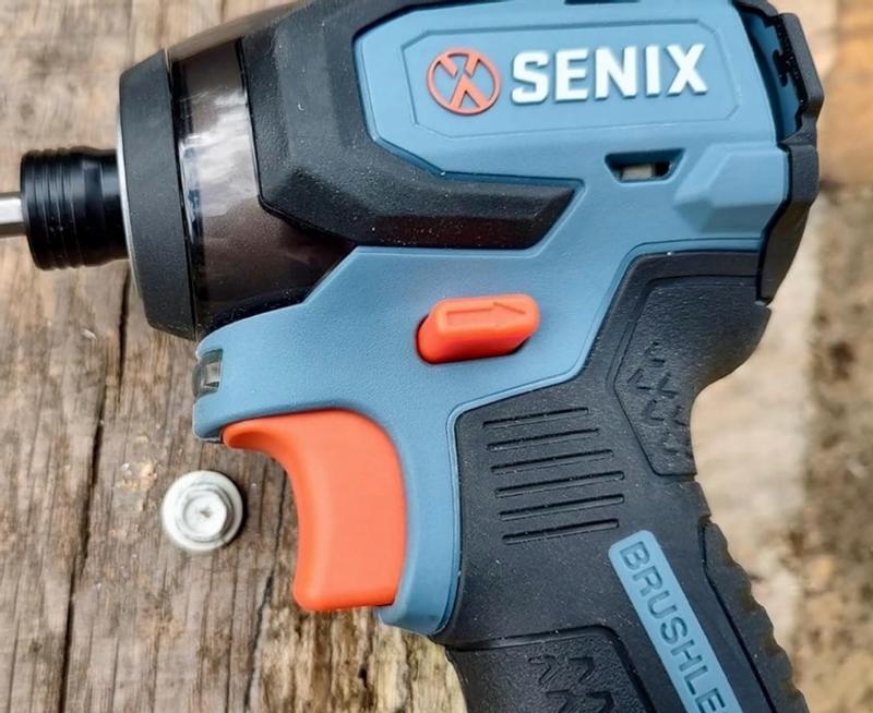 SENIX X2 20-volt 1/4-in Brushless Cordless Impact Driver (1-Battery ...
