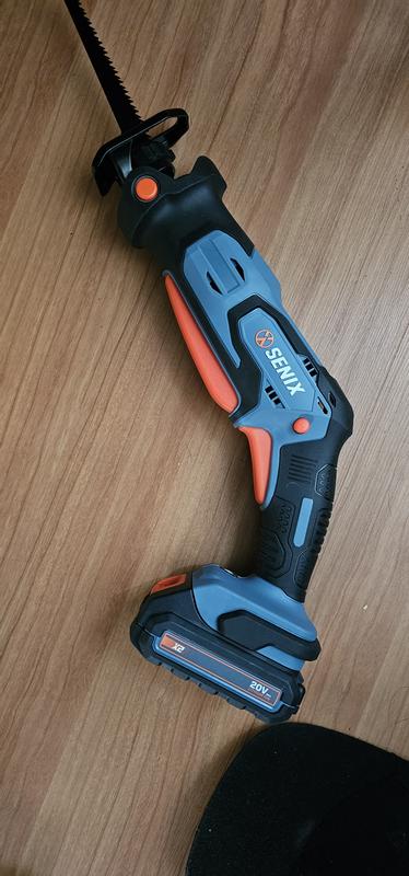 SENIX X2 20-volt Variable Brushless Cordless Reciprocating Saw (Charger ...