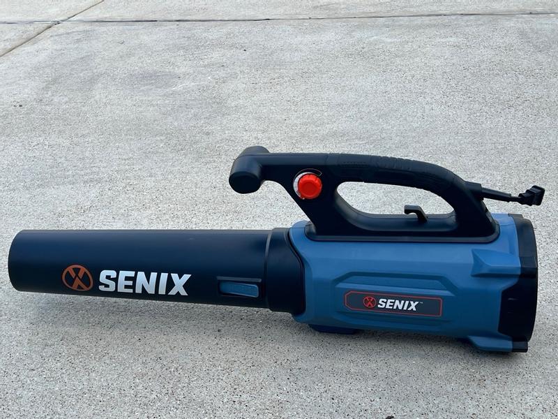 SENIX AC 690-CFM 115-MPH Corded Electric Handheld Leaf Blower (Battery ...