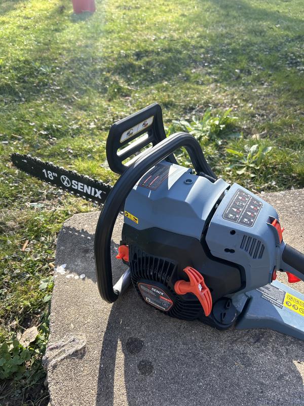 SENIX 4QL 18 In 49cc Gas Powered Chainsaw in the Chainsaws department ...