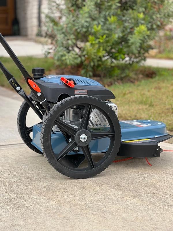 SENIX 22 In. 160cc Gas High Wheel Trimmer in the String Trimmers ...