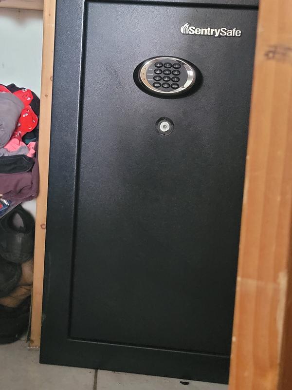 Shop SentrySafe 4.7-cu ft Fireproof and Waterproof Home Safe with Fire ...