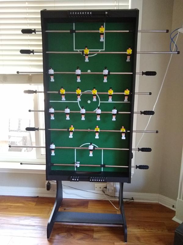 Sunnydaze Decor 48 in Folding Indoor Foosball Game Table - Macy's