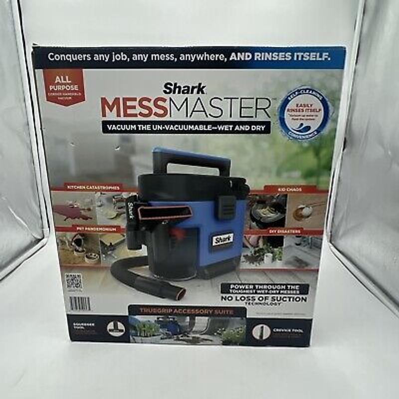 Shark MessMaster Portable Wet Dry Vacuum, 1 Gallon Capacity VS101 - Macy's
