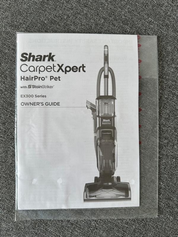 Shark CarpetXpert HairPro with StainStriker Made for Pet Hair Carpet ...