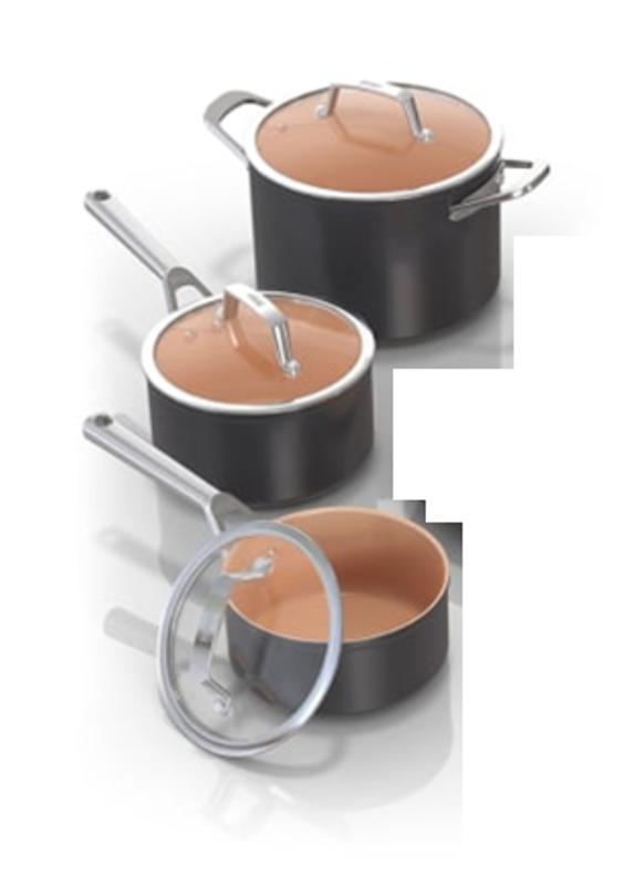 Ninja Extended Life Premium Ceramic 9-Piece Cookware Set - Macy's