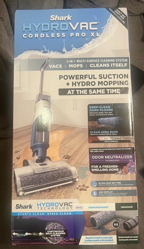 Shark HydroVac Cordless Pro XL 3-in-1-Speed Steam Mop WD201 at Lowes.com