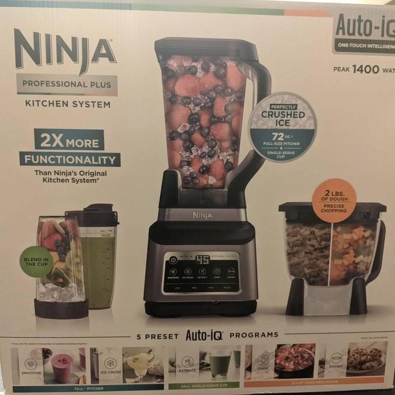 Ninja® Professional Plus Kitchen System/Food Processor w/ Auto-iQ ...