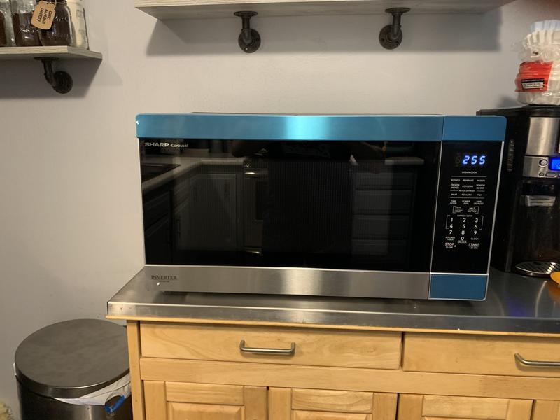 Sharp SMC2266HS 2.2 Cu. Ft. Stainless Steel Countertop Microwave in the ...