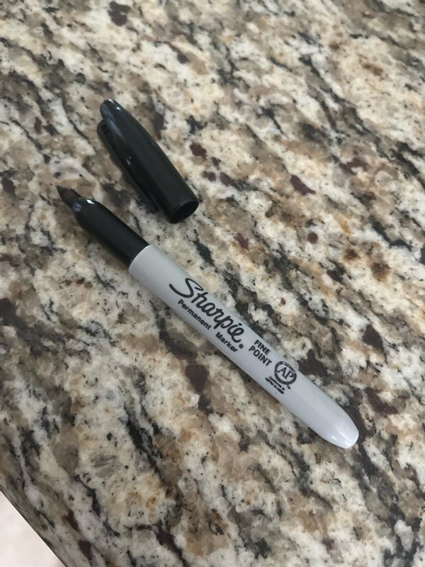 Sharpie 2-Pack Fine Point Black Permanent Marker 30162PP at Lowes.com