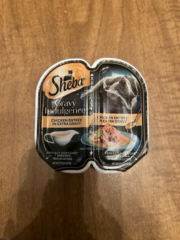 Sheba GRAVY INDULGENCE Chicken Entree in Extra Gravy Adult Wet Cat Food ...