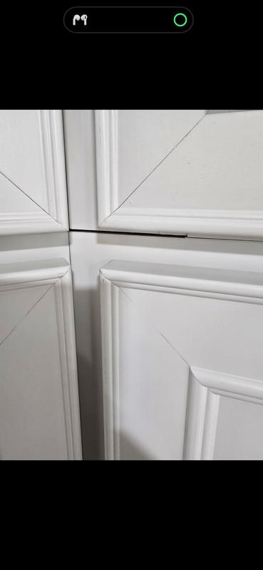 Shenandoah Irvington 12-in W x 34.5-in H x 24-in D Linen Painted Pull ...