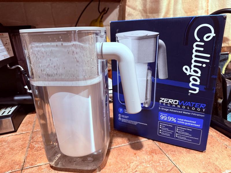 Culligan With ZeroWater Technology 7-Cup Gray Plastic Water filter ...