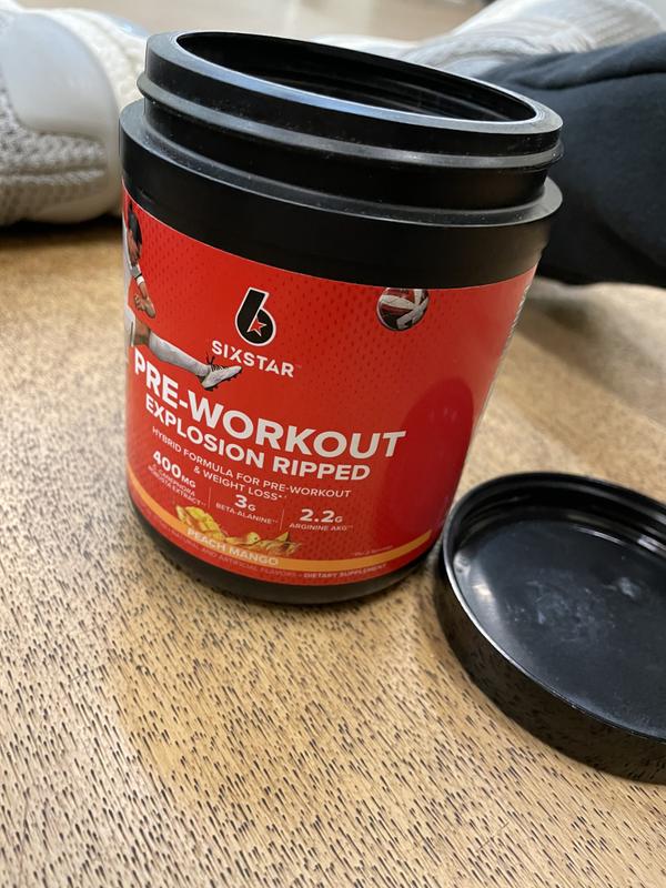 Six Star Pre-Workout Explosion Ripped - Watermelon Powder 40 Six Star Pre-Workout Explosion Ripped - Watermelon Powder 40