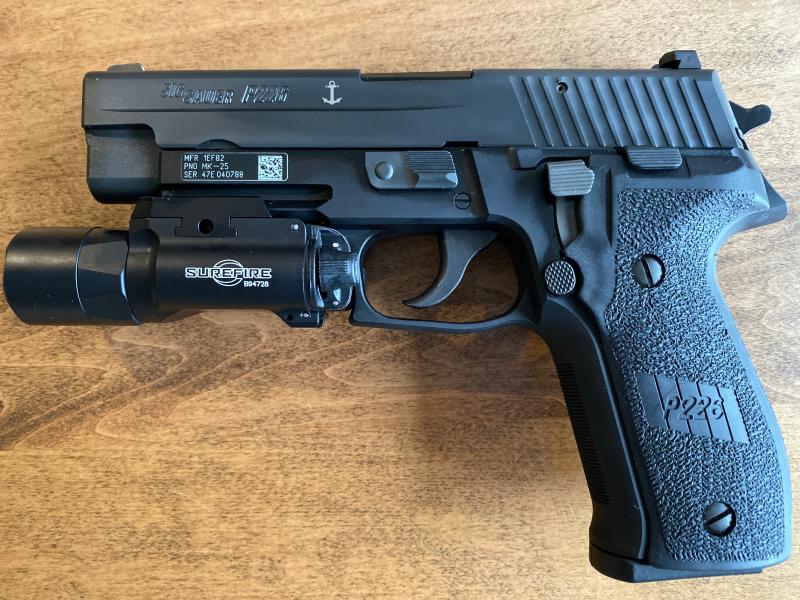 Sig Sauer P226 Mk25 Holster With Light | Shelly Lighting