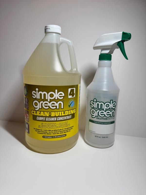 Simple Green Clean Building Carpet Cleaner Liquid 128-oz 1210000211201 ...