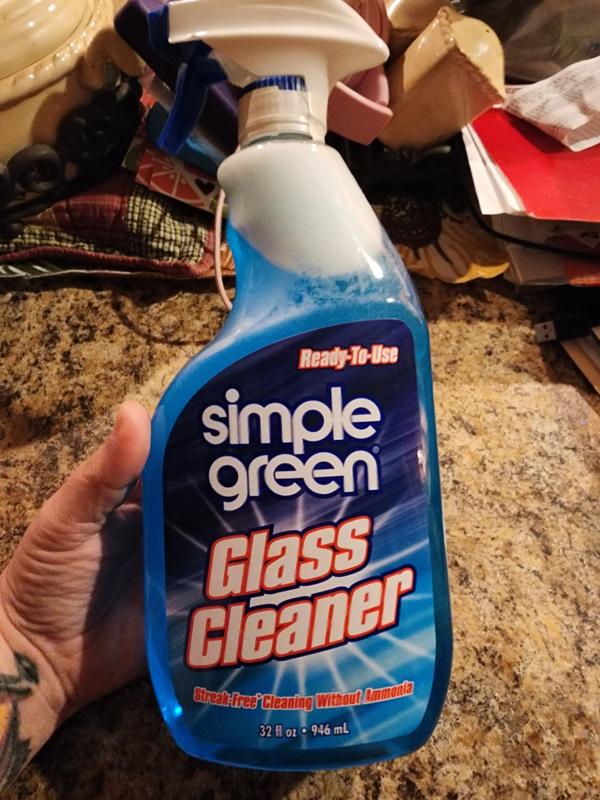 Simple Green Ready-to-Use 32-fl oz Pump Spray Glass Cleaner ...