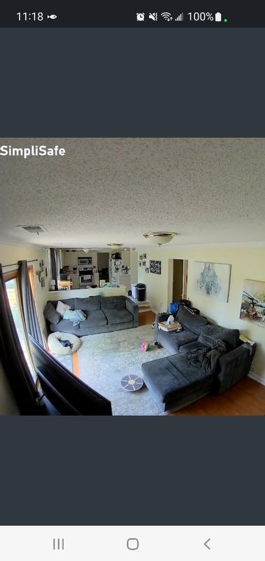 SimpliSafe Smart Alarm Wireless Indoor Security Camera Indoor 1-Camera Battery-operated Stick Up ...