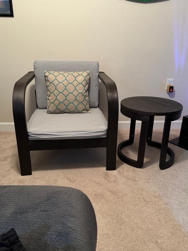 Octans 3-Piece Patio Conversation Set with Gray Sunbrella Cushions ...