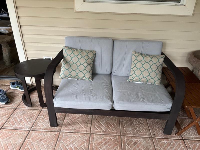 Octans 5-Piece Patio Conversation Set with Gray Cushions SL2C00244 at ...
