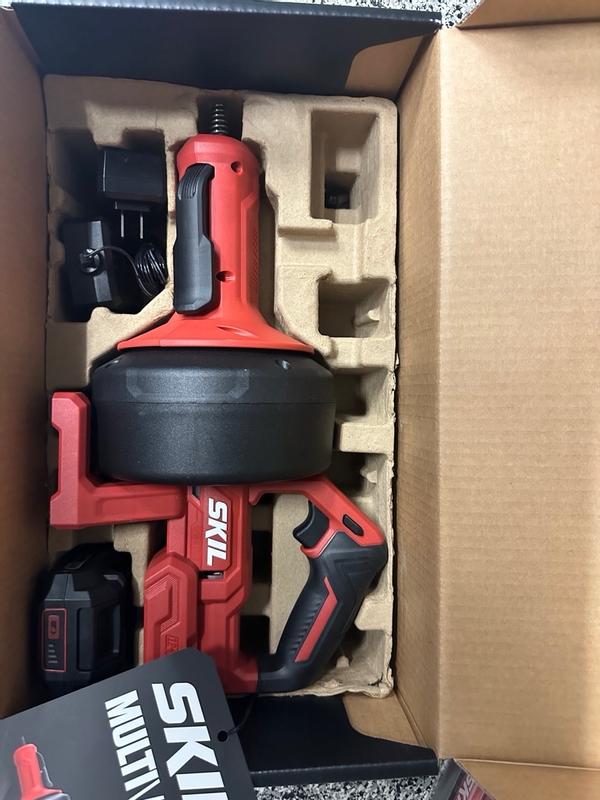 SKIL 12-Volt 1/4-in x 25-ft L Carbon Steel 2 Ah Cordless (Battery and ...