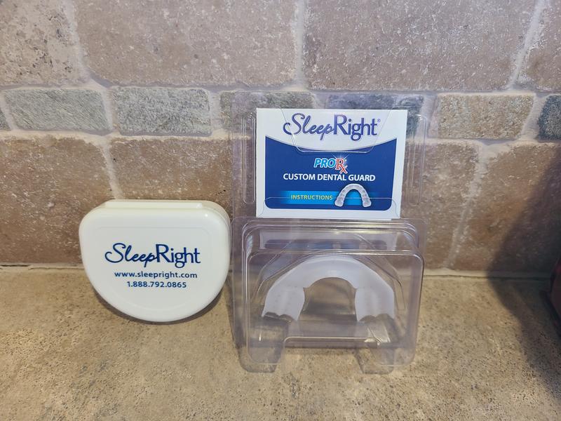 Sleepright Prorxcustom Dental Guard For Nighttime Teeth Grinding Bed