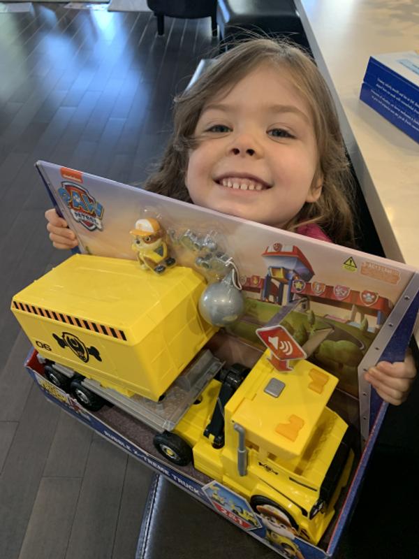 PAW Patrol Big Rig Mega Rubble Toy Vehicle - Macy's
