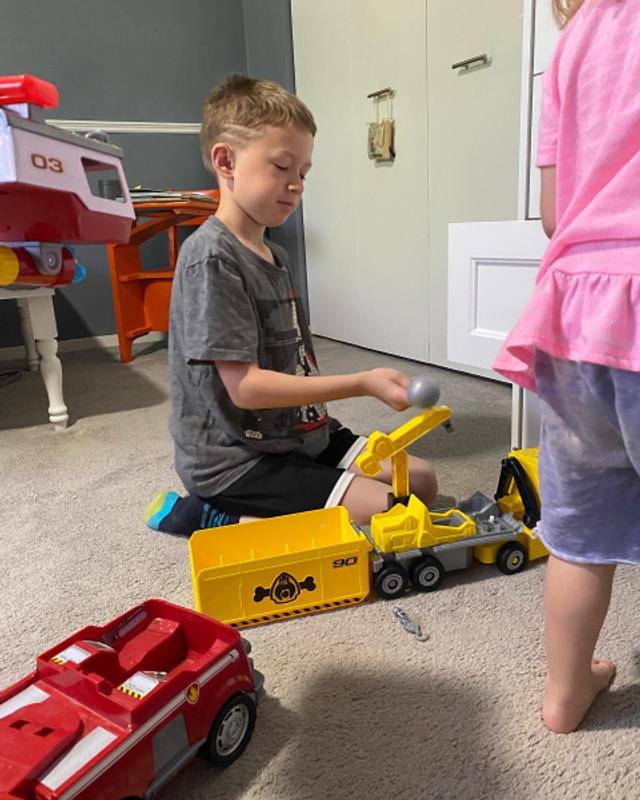 PAW Patrol Big Rig Mega Rubble Toy Vehicle - Macy's