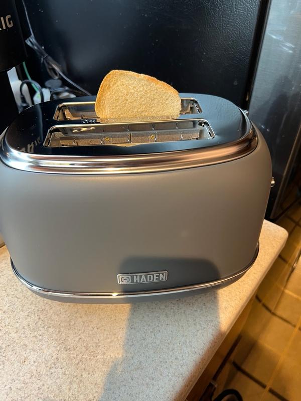 Haden Chelsea Stainless Steel 2 Slice Toaster with Extra Wide Slots in ...