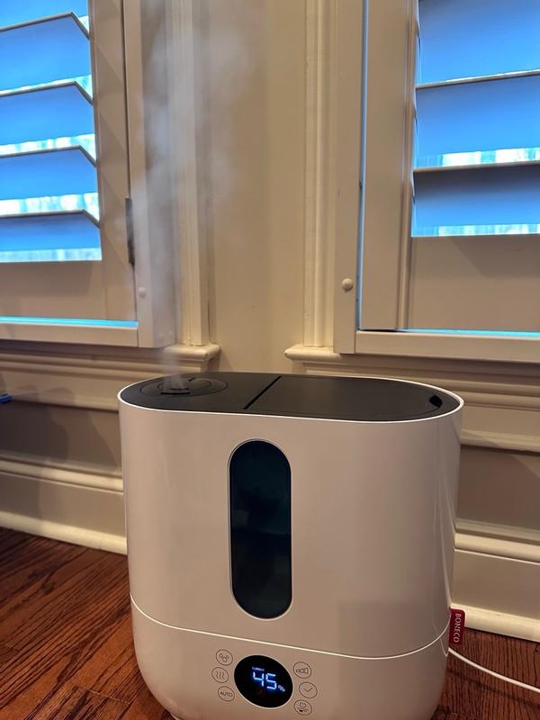 BONECO 3-Gallon Tabletop Ultrasonic Humidifier (For Rooms Up To 860-sq ...