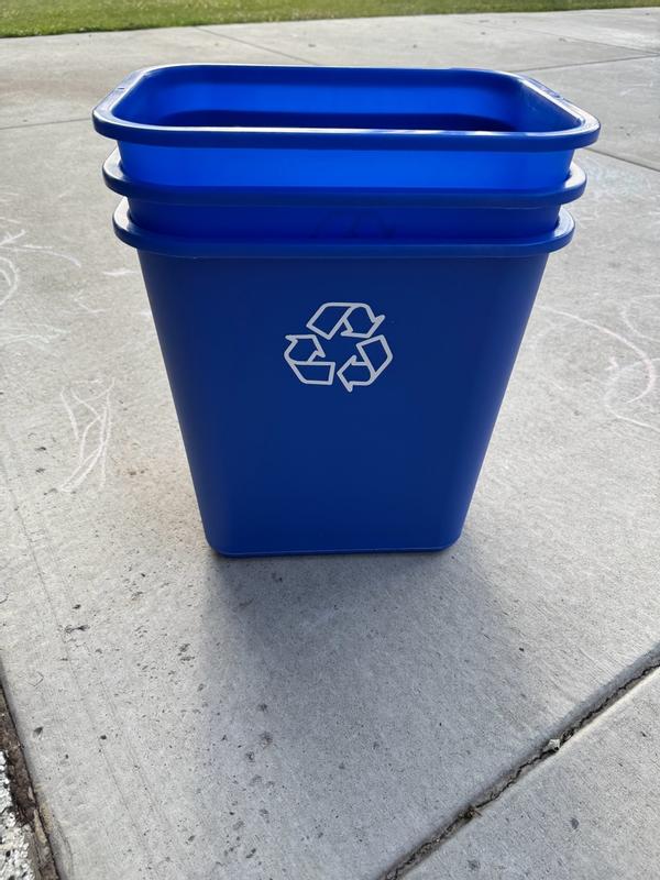 United Solutions 7 Gallon Recycling Bin Ideal for Small Spaces Easy to ...