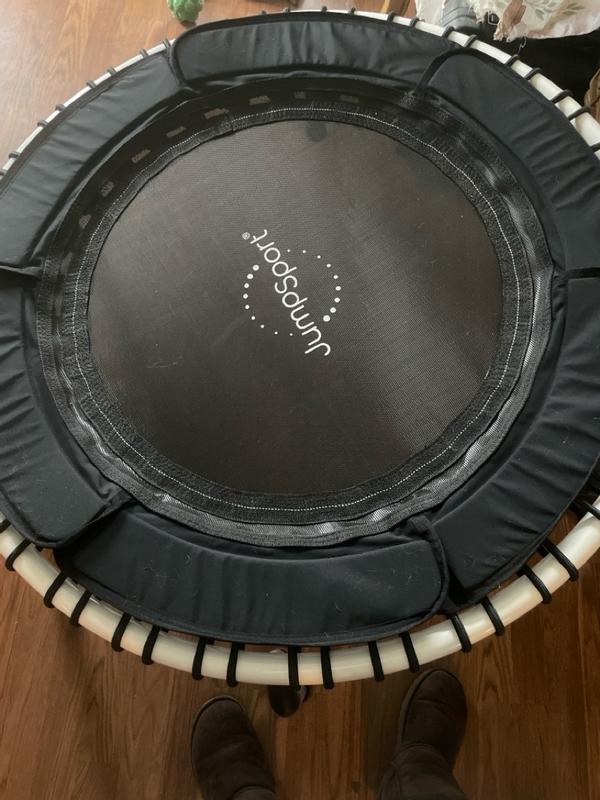 JumpSport 3.25-ft Round Fitness in White in the Trampolines department ...