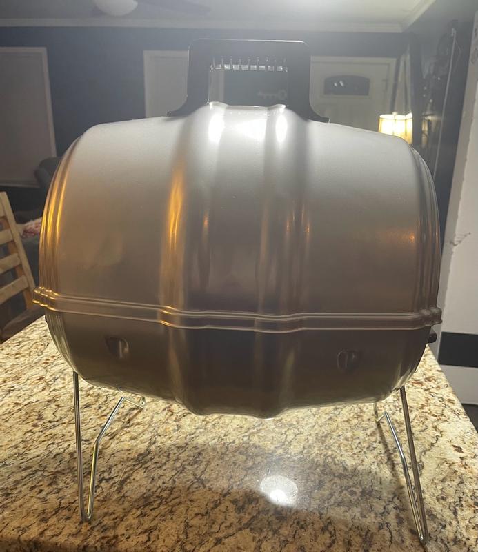 Americana Grills Keg A Que Charcoal BBQ Portable Grill 186 Square Inch ...