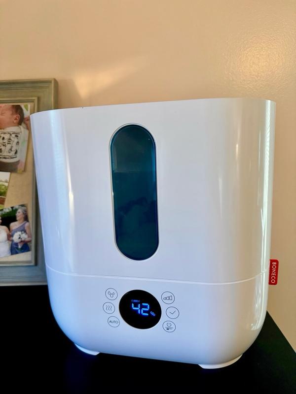 BONECO 3-Gallon Tabletop Ultrasonic Humidifier (For Rooms Up To 860-sq ...
