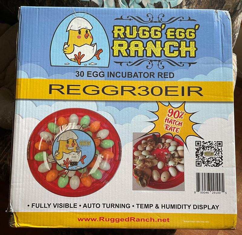 Rugg EGG Ranch 30-Egg Capacity Incubator, Red at Tractor Supply Co