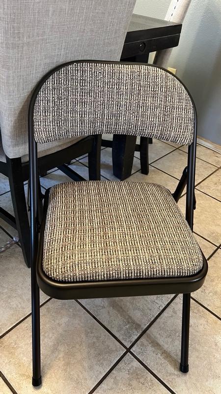 Meco Corporation Sudden Comfort Motif Fabric Double Pad High Back ...