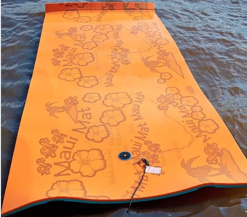 Aqua Lily Pad 240-in x 72-in 10 -Seat Multicolor Foam raft in the Pool ...