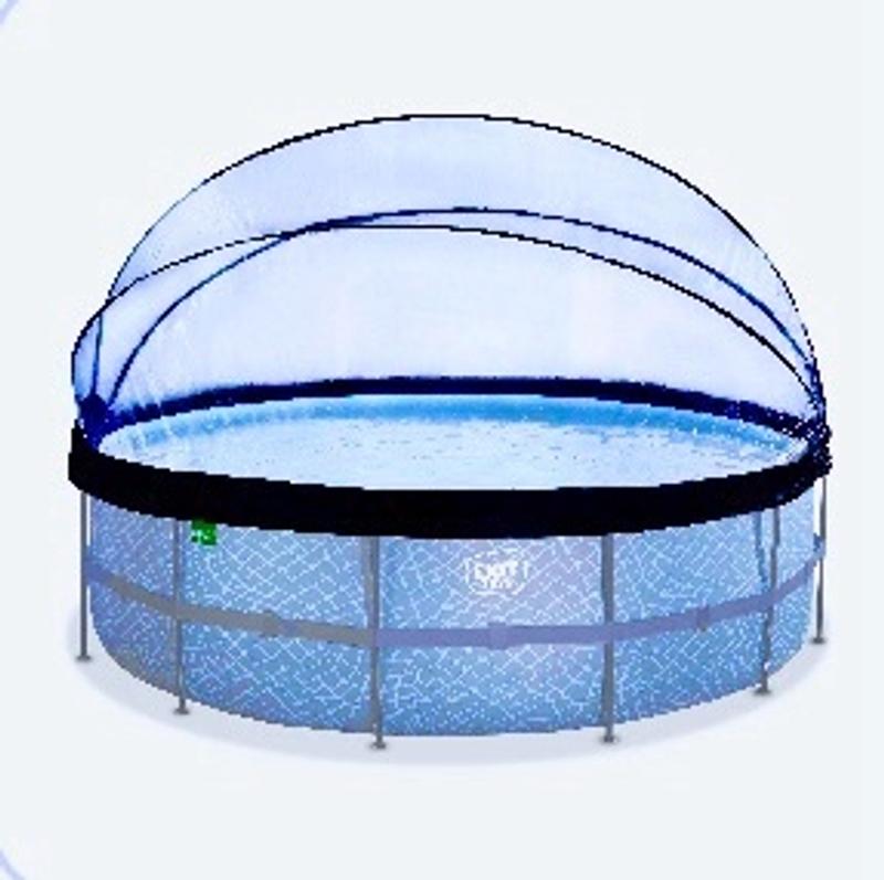 EXIT Toys 10 Foot Round Multifunctional Cover Dome Enclosure for ...