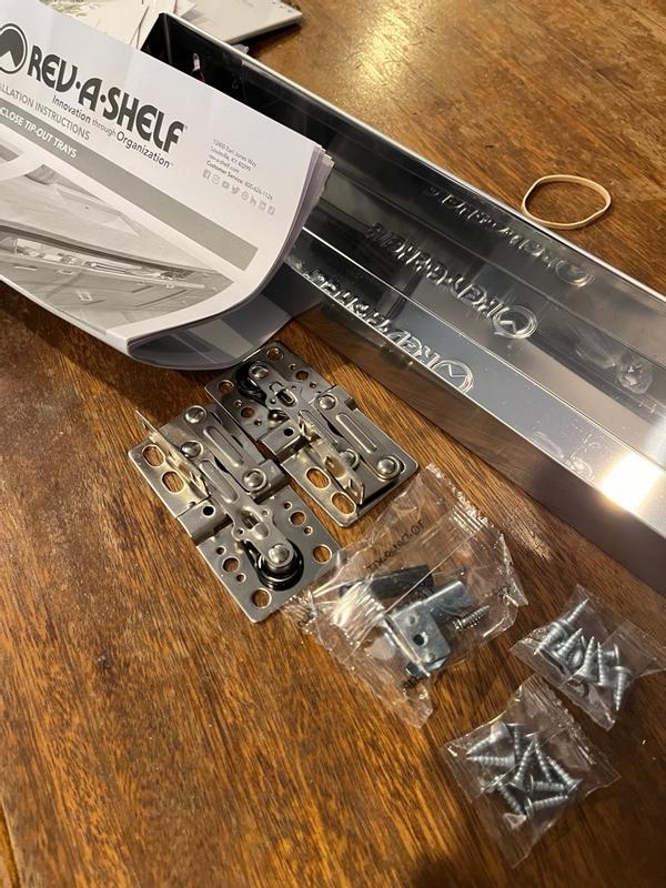 Rev-A-Shelf 28-in W x 3-in H x 2.63-in D Cabinet-mount Silver Stainless ...