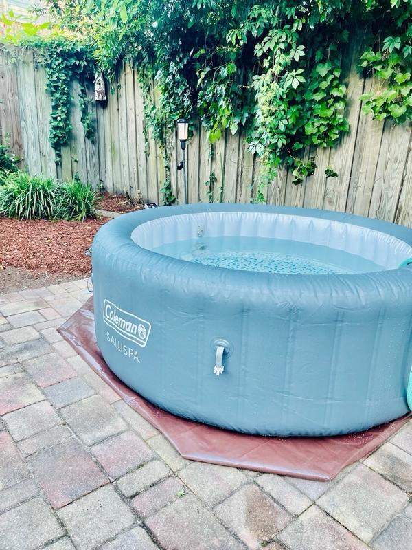 Coleman Palm Springs 6 Person EnergySense Smart AirJet Plus Inflatable ...