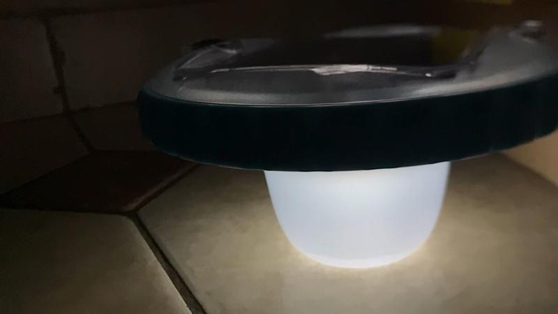 Intex 28690E Solar Powered LED Floating Pool Night Light Auto On Color ...