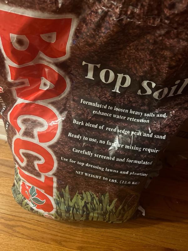 Michigan Peat Baccto Top Soil with Reed Sedge Peat and Sand 50 Pounds 1 ...